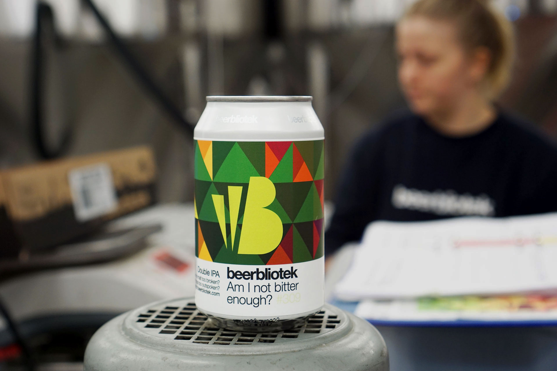 Beer Release #309 Am I not bitter enough? - Double IPA - Beerbliotek